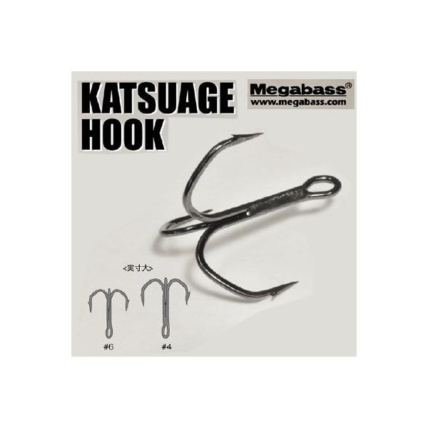 納期:3〜7日予定(土日祝水曜を除く)お取寄せでのご発送「100バイト100掛け」がテーマの、KASTUAGE HOOKに待望のスペアフック。■サイズ:＃4、＃6■5本入