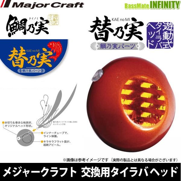 納期:2〜4日予定(土日祝水曜を除く)お取寄せでのご発送気軽に交換できる交換用ヘッドです。鯛乃実をはじめとする遊動式タイラバ全般に対応。水切り＆巻き心地良好、オリジナルヘッド形状。キラキラフラット面が超絶アピール。インナーチューブでライン保...