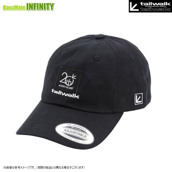 納期:1〜2日予定(土日祝水曜を除く)tailwalk20周年を記念した限定キャップtailwalk20周年を記念した、限定モデルのローキャップ。■カラー:ブラック