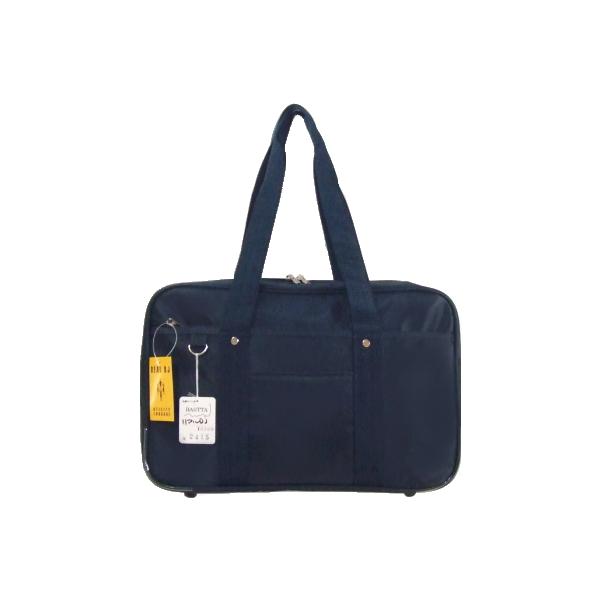 【素材】ナイロン/裏PVC加工（防水加工）【サイズ】約40cm×24cm×14cm【カラー】ネイビー/ネイビー【重量】約580g【生産国】中国本体にロゴなどが付いていないシンプルで使いやすいリアルDJスクールバッグです。メインルームはファス...
