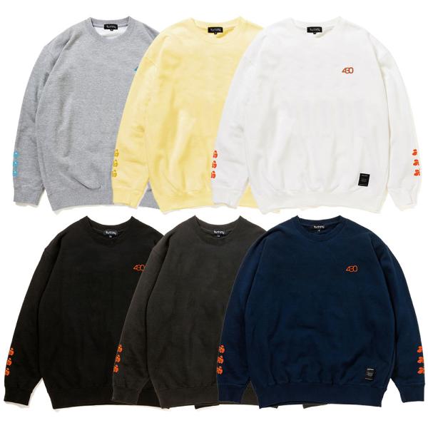 430 FOURTHIRTY フォーサーティー NF "ONLY ONE FLOWERS" C/N SWEAT 25-185＊商品説明＊THERE IS ONLY ONE THING THAT MAKES A DREAM IMPOSSIBL...