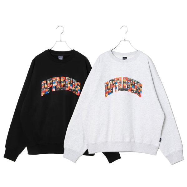 ＊APPLEBUM アップルバム “K.B.A.S.” Logo Crew Sweat 2610403＊＊＊＊＊商品説明＊＊＊スニーカー文化へのリスペクトを込めたクルースウェット。?「APPLEBUM」のロゴをシューズボックスで立体的に組み...