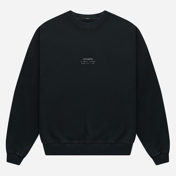 ＊WASHED STACKED LOGO CREWNECK S-M2714SW＊＊＊＊＊商品説明＊＊＊15ozのミッドウェイトコットンを使用したSTAMPD スタンプドのスウェットシャツ！！ウォッシュ加工を施し、デザイン性の高いアイテムに仕...