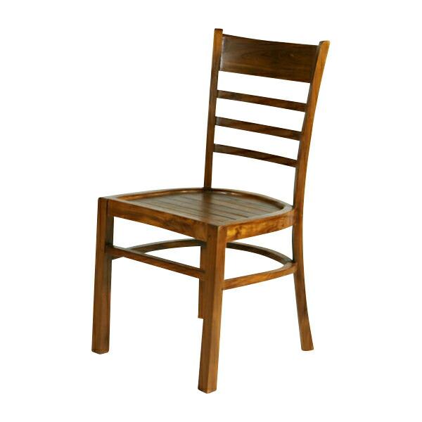 ◇◆アルペンチェア◇◆ ◆チーク材を使用した、ハンドメイドのダイニングチェアです。　◇ハンドメイドなので、色ムラやくぼみがありますが、とても味のある椅子に仕上がっております。 ≪材質≫チーク材 ※こちらの商品は、完成品です。