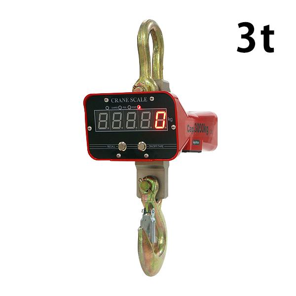 ■◆クレーンスケール◆■●重機を使用する現場での重量測定に役立つ、クレーンスケールです。●防滴防塵かつ耐震性能あり！●ワイヤレスのリモコンが付属しているので、離れた場所から遠隔操作が可能です。●本体は充電式です。●簡単操作かつ安全設計です。...