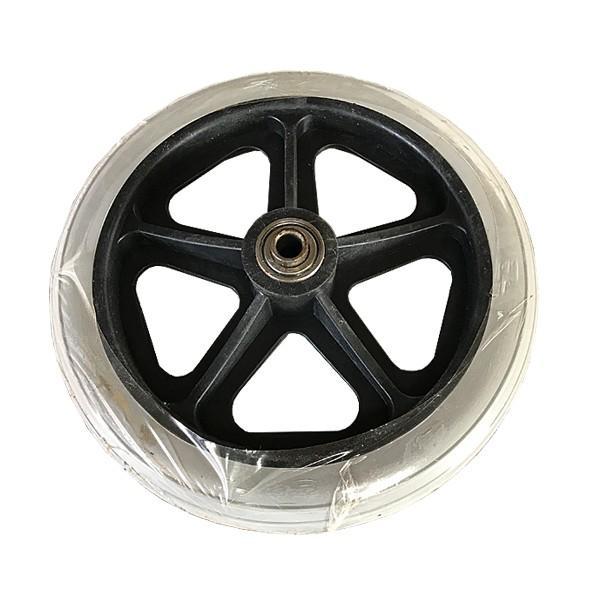 ●車椅子用の車輪1個●この商品は、弊社販売の車椅子s07用の車輪になります。■注意本商品を使用した際に発生したトラブル、事故につきまして当社は一切の責任を負いません。ご使用に関しましては、全て自己責任にてお願い致します。★1階車上でのお渡し...