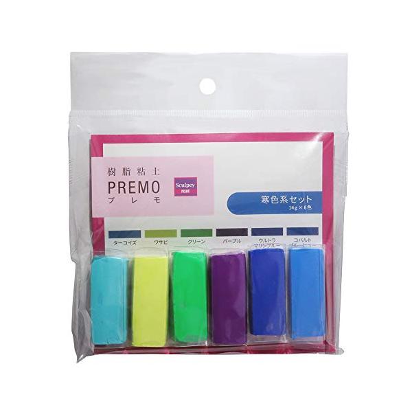 寒色系/-/39027014・Color:寒色系・パッケージ個数:1・素材:PVC(塩化ビニール) 顔料・重量:14g(0.5oz)×6色・家庭用オーブン130℃で30分焼成(6mm厚の場合)することにより陶器のように硬くなります。オーブン...