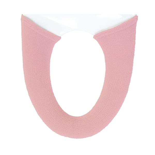 洗浄暖房型便座カバーピンク/洗浄暖房型便座カバー/50031・Color:ピンクSize:洗浄暖房型便座カバー・パッケージ個数:1・対応便座タイプ：洗浄暖房型・本体重量：約63g・素材：(表糸)アクリル100% (芯糸)ナイロン91% ポリ...