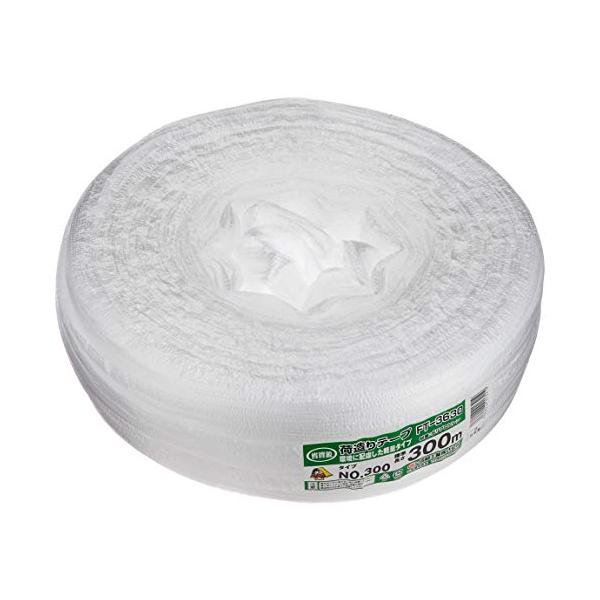 白/300m/FT-3630・Size:300m・パッケージ個数:1・【本体サイズ】 29.5cmx29.5cm・【材質】 ポリプロピレン・【長さ】300m・【引張強度】 1254N(128kgf)
