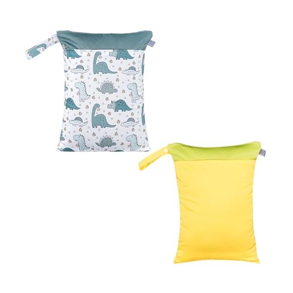 モダンD-ダイナソー/-/TN-WPPH-D・Color:D-ダイナソー・撥水ポーチ2枚セット：便利でかわいい柄の撥水ポーチが2枚セットになっています。お子様の着替え入れやおむつポーチとして最適。・多用途マルチポーチ：保育園や幼稚園での使用...