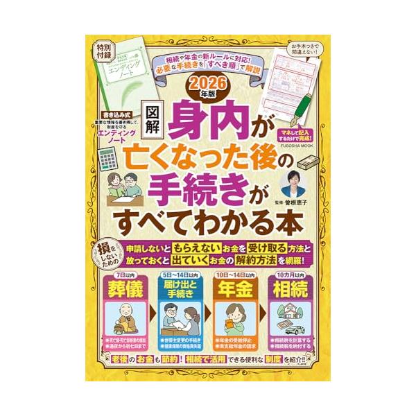 65年ぶりに改正された相続＆贈与の新ルールから 申請しないともらえない亡くなった後に受け取れるお金まで 葬儀・保険・年金・相続、すべての手続きが、この1冊でまるわかり  もし身内が亡くなった時、あなたは慌てず対処することができますか 払わな...