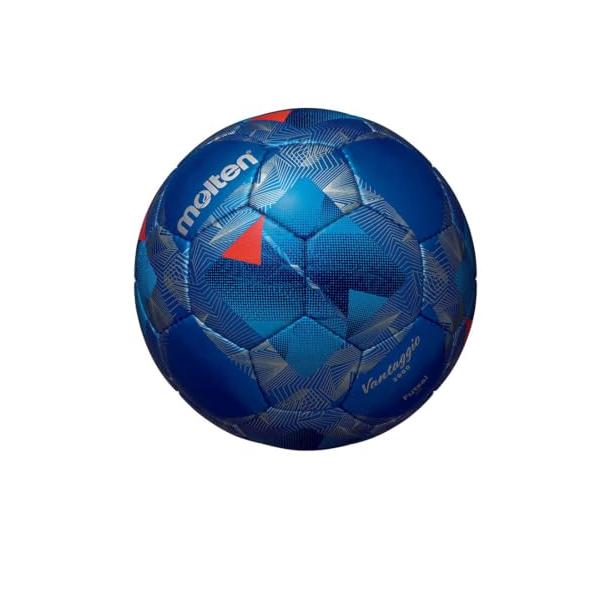 メタリックブルーxブルー/-/F9N3000-BB・パッケージ個数:1・縫い・フットサル4号球・検定球・対象:中学生以上・型番:F9N3000-BB
