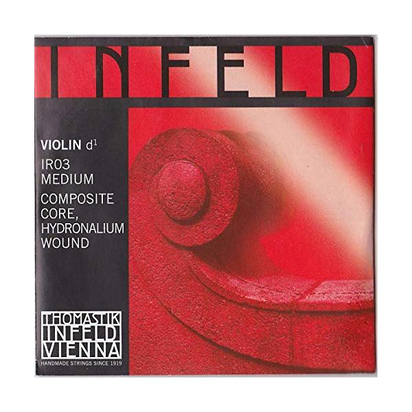 (D線) IR03-/-/IR03・パッケージ個数:1・バイオリン弦の名門、オーストリアのトマスティック・インフェルド社製・D:IR03 ハイブリッドコア/ハイドロニウム巻・ミディアムテンション