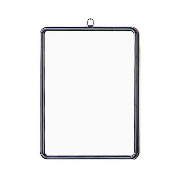 シンプルブラック/長さ31.7 x 幅24.1 cm/Y-1105・パッケージ個数:1・サイズ:鏡/218*292mm 枠/241*317*13mm・重量:410g・材質:ガラス鏡、PS樹脂