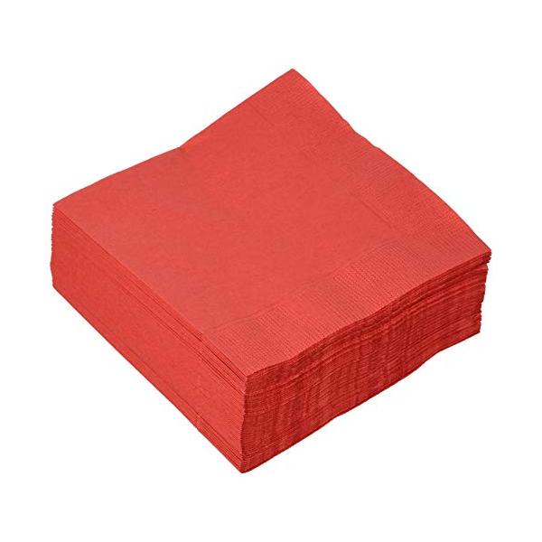 カラーナプキンイタリアンレッド/25cm×25cm/C24-IR-J・パッケージ個数:1・サイズ(約):W25×D25cm・本体重量(kg):0.11・材質:バージンパルプ・生産国:日本・1パッケージ入数:50枚