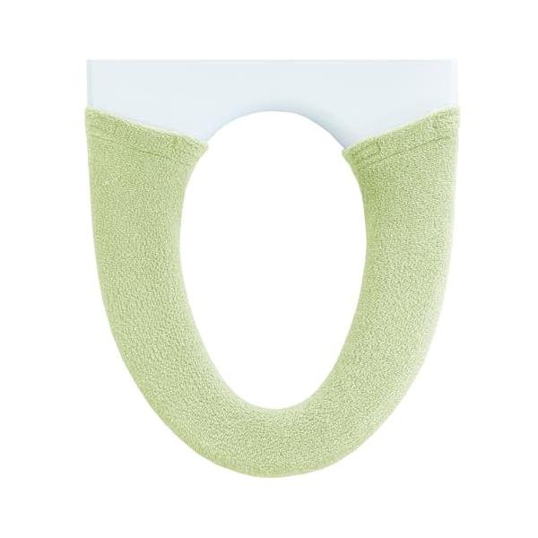 便座カバー(洗浄・暖房型)グリーン/便座カバー(洗浄・暖房型)/4548622398335・Color:グリーンStyle:便座カバー(洗浄・暖房型)・パッケージ個数:1・品質：表糸 アクリル100％、芯糸 ナイロン91%・ポリウレタン9％...