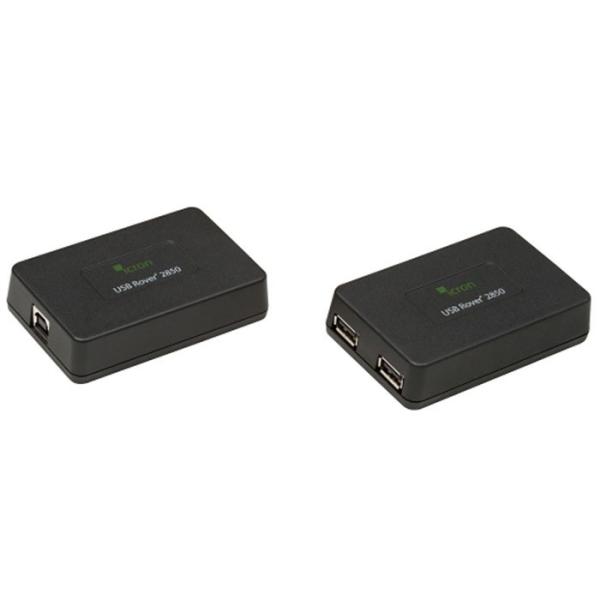 Icron Technologies社製USB1.1エクステンダー Rover2850●ポート数：2●延長ケーブル：Cat5e（あるいはそれ以上のグレードの）ケーブル●延長距離：40〜85m（キーボードやマウスなどは85m、カメラ、USBメ...