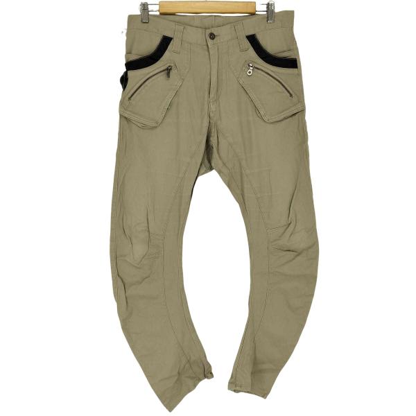 PPFM(ピーピーエフエム) 00S ポケットジップデザインバナナパンツ