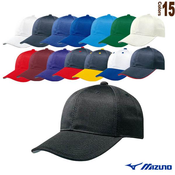 ミズノ 野球アクセサリ・小物 キャップ／オールメッシュ六方型（12JW4B03） Mizuno「ベースボールプラザ」「野球・ソフトボール専門店」「baseball」「softball」