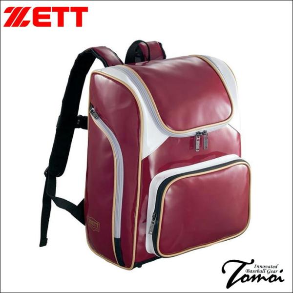 自立して間口が大きく開き、モノの出し入れが容易！ショルダーのフチに反射テープ付きで安全性も考慮したエナメルデイパック！マークを入れるスペースが豊富でチームバックとしても最適！■カラー：（6011）エンジ/ホワイト■サイズ：長さ36×高さ45...