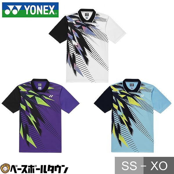 ユニゲームシャツ/10744●カラー：(011)ホワイト、(039)パープル、(048)ウォーターグリーン●サイズ：SS、S、M、L、O、XO●素材：ポリエステル100％●仕様：ベリークール、UVカット、吸汗速乾、制電●ソフトテニスのルール...