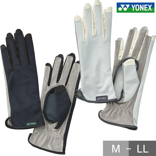 ネイルスルーUVテニスグローブ                                                                        ●素材：ポリエステル＋ナイロン                  ...