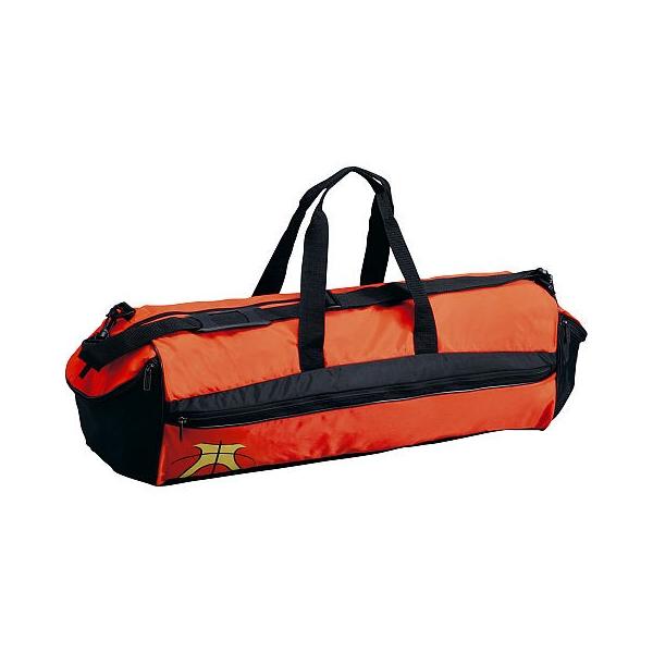 ●ナイロン●69×24×23cm●バスケットボール3個用●肩ひも付き●ポケット付き●中国製 【メーカー品番： JB30G 】【 野球用品ベースボールタウン ベーチャン 】