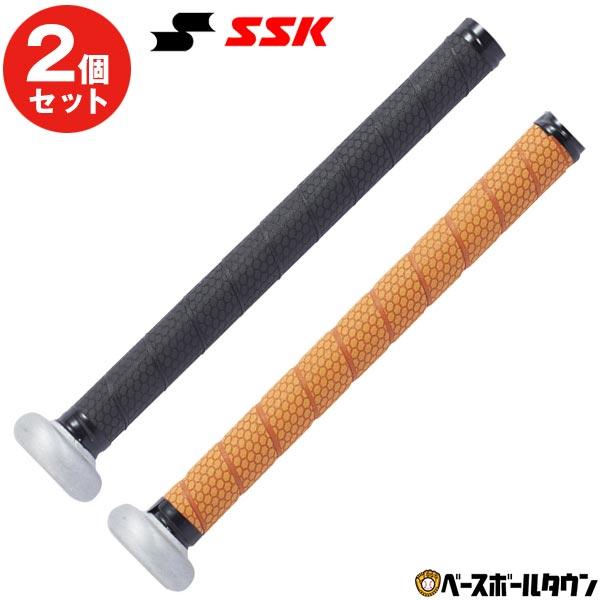 振動減衰タイプ。●2個セット●素材：ポリウレタン●カラー：(90)ブラック、(45)ライトブラウン●サイズ：長さ1000mm、幅25mm、厚さ1.1mm●生産国：台湾●エスエスケイ 野球用品 ソフトボール バットアクセサリー【メーカー品番：...