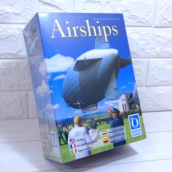 デザイナー: Andreas Seyfarth原題： Airshipsメーカー: Queen Games言語: Dutch, English, French, German, Italian, Spanishプレイ人数: 2~4人対象年齢:...