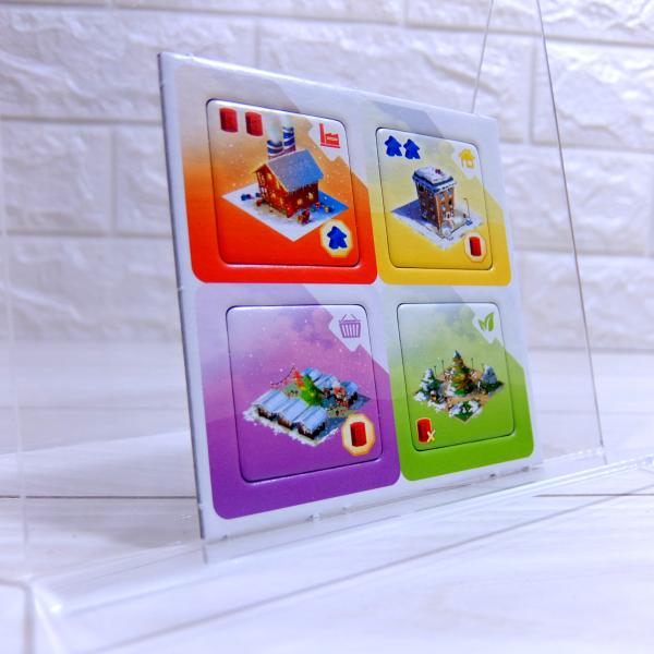 デザイナー: Francois Gandon原題： Quadropolis: Christmas Tilesメーカー: Days of Wonder, Frosted Games言語: English, Germanプレイ人数: 2~4人対...