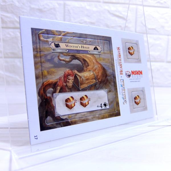 デザイナー: Blazej Kubacki原題： Mistfall: Winter's Holdメーカー: Asmodee, Frosted Games言語: English, Germanプレイ人数: 1~4人対象年齢: 14歳~プレイ時...