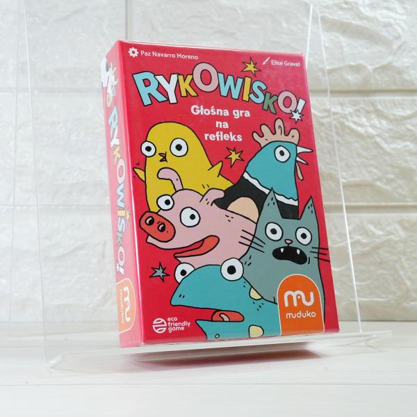 デザイナー: Paz Navarro Moreno原題： Rykowiskoメーカー: Muduko言語: Polishプレイ人数: 2~5人対象年齢: 5歳~プレイ時間目安: 10~20分◆日本語説明書添付プレイヤーは順番に自分の山札から...