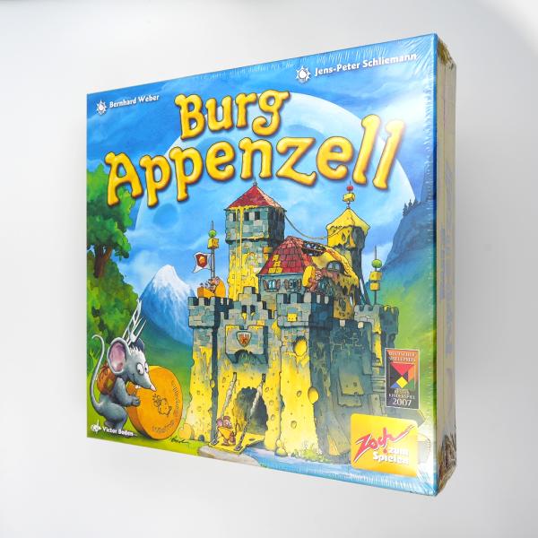 デザイナー: Jens-Peter Schliemann, Bernhard Weber原題：Burg Appenzellメーカー: Zoch Verlag言語: English, French, Germanプレイ人数: 2~4人対象年齢...
