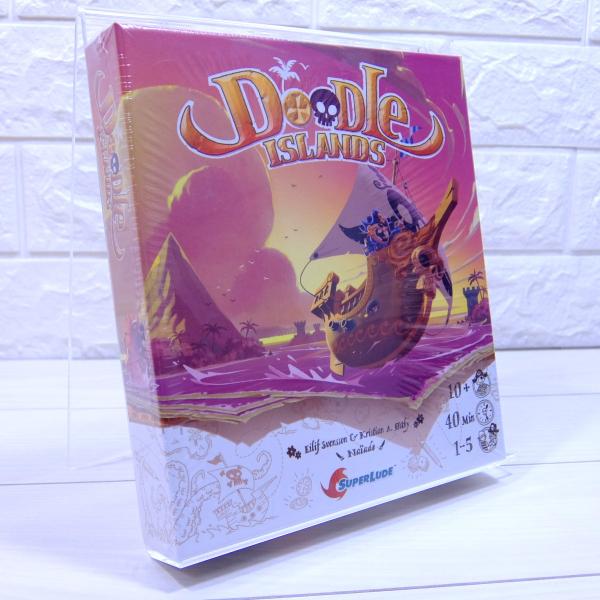 デザイナー: Eilif Svensson, Kristian Amundsen Ostby原題： Doodle Islandsメーカー: Superlude Editions言語: Frenchプレイ人数: 1~5人対象年齢: 10歳~プ...