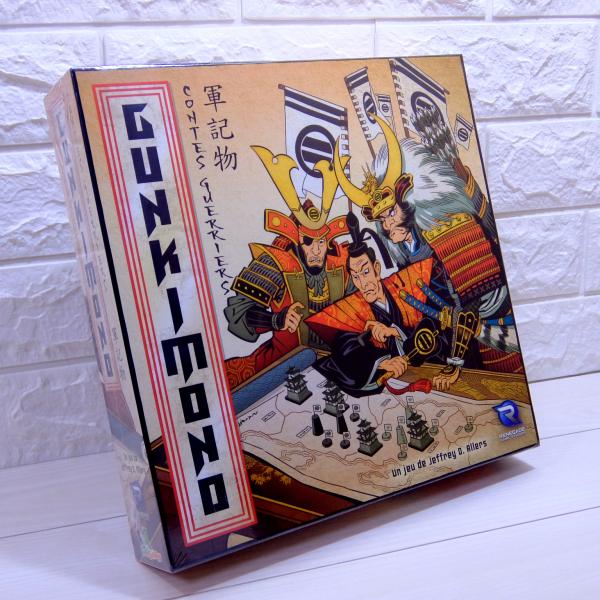 デザイナー: Jeffrey D. Allers原題： Gunkimonoメーカー: Renegade Game Studios言語: Frenchプレイ人数: 2~5人対象年齢: 10歳~プレイ時間目安: 45~60分◆日本語説明書添付