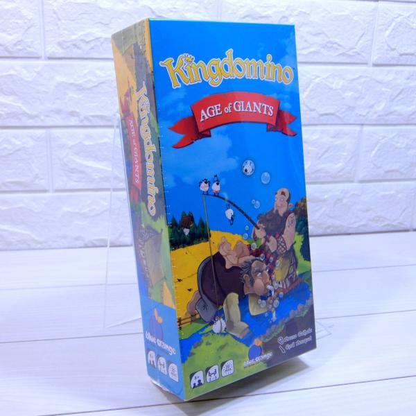 デザイナー: Bruno Cathala原題： Kingdomino: Age of Giantsメーカー: Blue Orange (EU)言語: English, French, German, Italian, Spanishプレイ人...