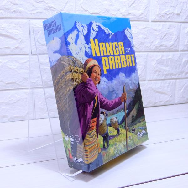 デザイナー: Steve Finn原題： Nanga Parbatメーカー: FoxGames言語: Polishプレイ人数: 2人対象年齢: 14歳~プレイ時間目安: 30分※日本語説明書は付属しません。