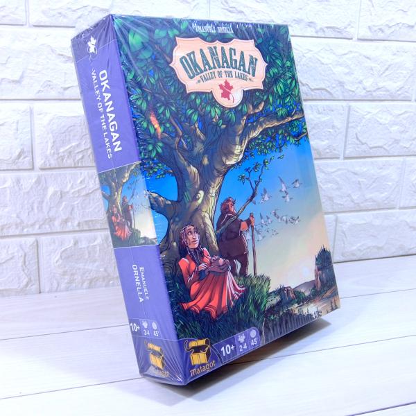 デザイナー: Emanuele Ornella原題： Okanagan: Valley of the Lakesメーカー: Matagot言語: Dutch, English, French, Spanishプレイ人数: 2~4人対象年齢:...