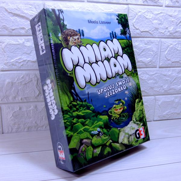 デザイナー: Meelis Looveer原題： Mniam Mniam メーカー: G3言語: Polishプレイ人数: 1~6人対象年齢: 8歳~プレイ時間目安: 20分◆日本語説明書添付