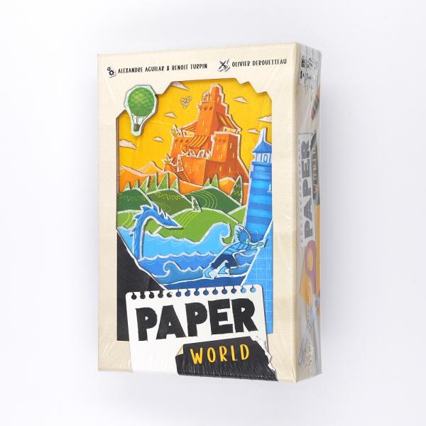 デザイナー: Alexandre Aguilar, Benoit Turpin原題： Paper Worldメーカー: Lumberjacks Studio言語: Frenchプレイ人数: 2-4人対象年齢: 8歳~プレイ時間目安: 20分...