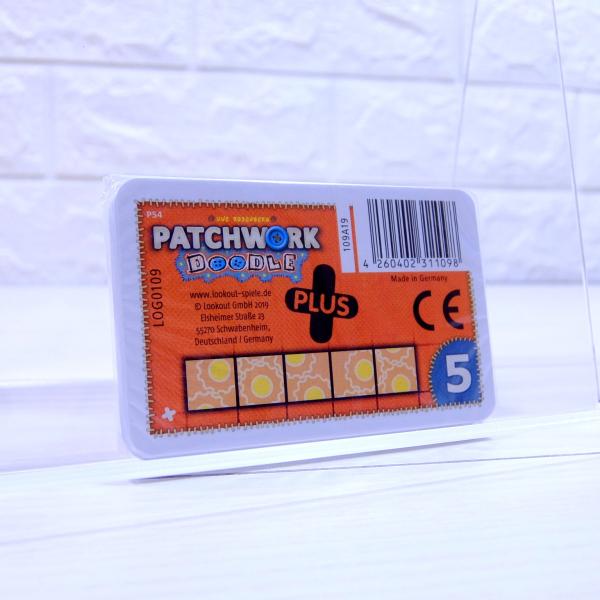 デザイナー: Uwe Rosenberg原題： Patchwork Doodle: Plusメーカー: Lookout Games言語: Englishプレイ人数: 1~6人対象年齢: 8歳~プレイ時間目安: 20分◆日本語説明書添付※使用...