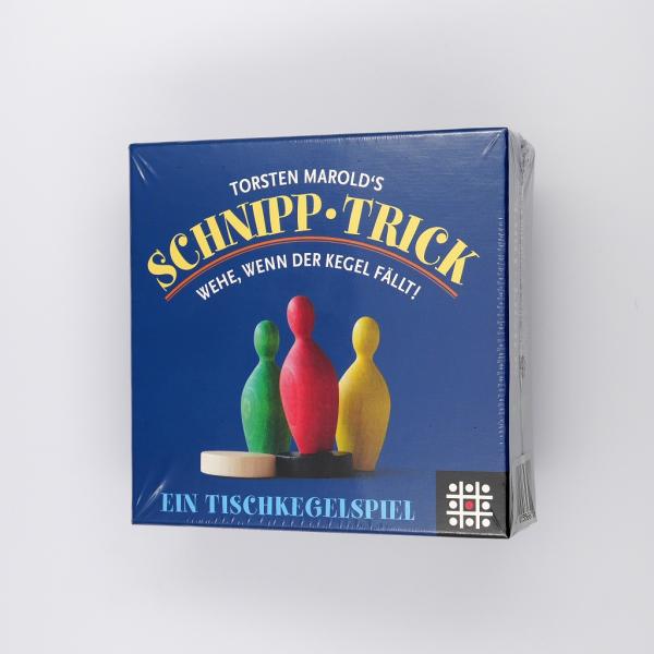 デザイナー: Torsten Marold原題： Schnipp-Trickメーカー: Steffen Spiele言語: Germanプレイ人数: 2~5人対象年齢: 8歳~プレイ時間目安: 20分◆日本語説明書添付