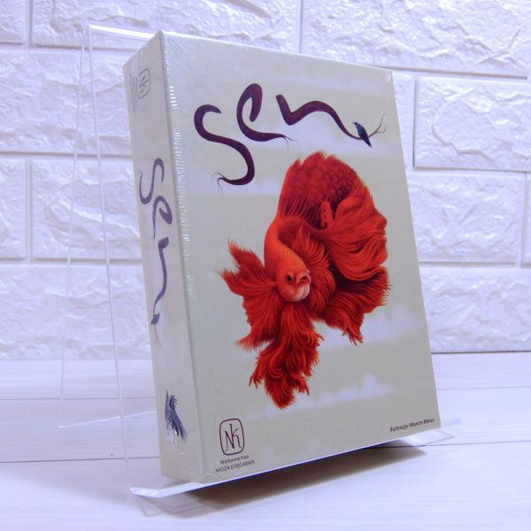 デザイナー: Monty Stambler, Ann Stamblerアーティスト： Marcin Minor原題： Senメーカー: Nasza Ksiegarnia言語: Polishプレイ人数: 2~5人対象年齢: 8歳~プレイ時間目...