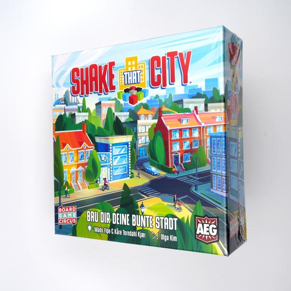 デザイナー: Mads Floe, Kare Torndahl Kjaer原題： Shake That Cityメーカー: Board Game Circus言語: Germanプレイ人数: 1-4人対象年齢: 10歳~プレイ時間目安: 2...