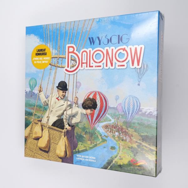 デザイナー: Grzegorz Buzniak原題： Wyscig balonowメーカー: FoxGames言語: Polishプレイ人数: 2~4人対象年齢: 8歳~プレイ時間目安: 30分◆日本語説明書添付プレイヤーは、自分の気球をゴ...