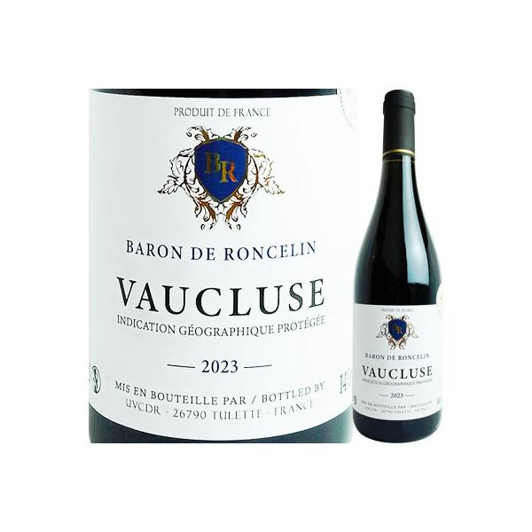 ワイン名：バロン・ド・ロンスラン ヴォークリューズ/BARON DE RONCELIN VAUCLUSEヴィンテージ：2023原産国：フランス地方：ローヌブドウ品種：グルナッシュ70％、シラー15％、カリニャン15％容量：750ml種類：赤...