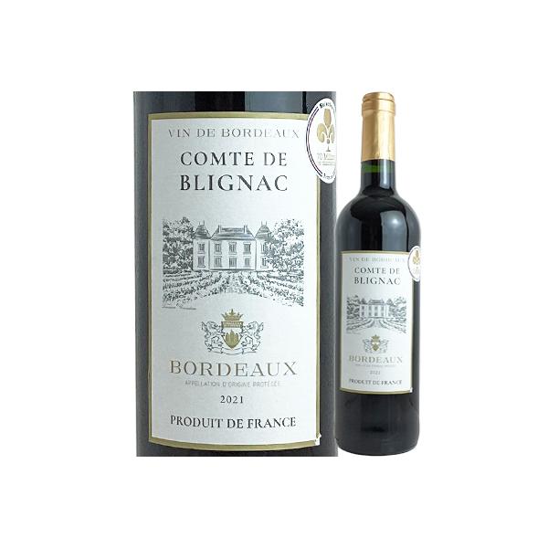 ワイン名:コント・ド・ブリニャック/Comte de Blignacヴィンテージ:2021原産国:フランス地方:ボルドーブドウ品種：メルロー 容量:750ml種類:赤ワイン70 Millions de Degustateurs 2023金賞...