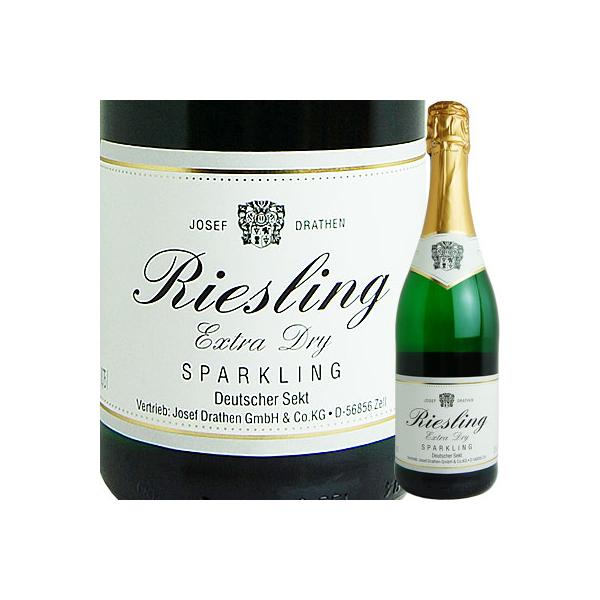 ワイナリー名：ジョセフ・ドラーテン/JOSEF DRATHEN ワイン名:リースリング・スパークリング　エクストラ・ドライ ゼクト/RIESLING SPARKLING EXTRA DRY SEKT 原産国:ドイツブドウ品種:リースリング ...