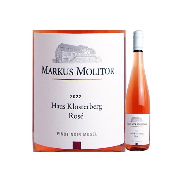 ワイナリー名：マーカス・モリトール/Markus Molitorワイン名:ピノ・ノワール・ロゼ・ハウス・クロスターベルク/Pinot Noir Rose Haus Klosterbergヴィンテージ：2022原産国：ドイツ地方：モーゼルブド...