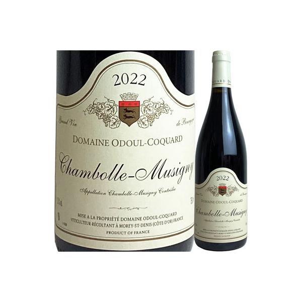 ワイナリー名：ドメーヌ・オドゥール・コカール/DOMAINE ODOUL COQUARDワイン名：シャンボール・ミュジニー/CHAMBOLLE MUSIGNYヴィンテージ：2022原産国：フランス地方：ブルゴーニュブドウ品種：ピノ・ノワール...